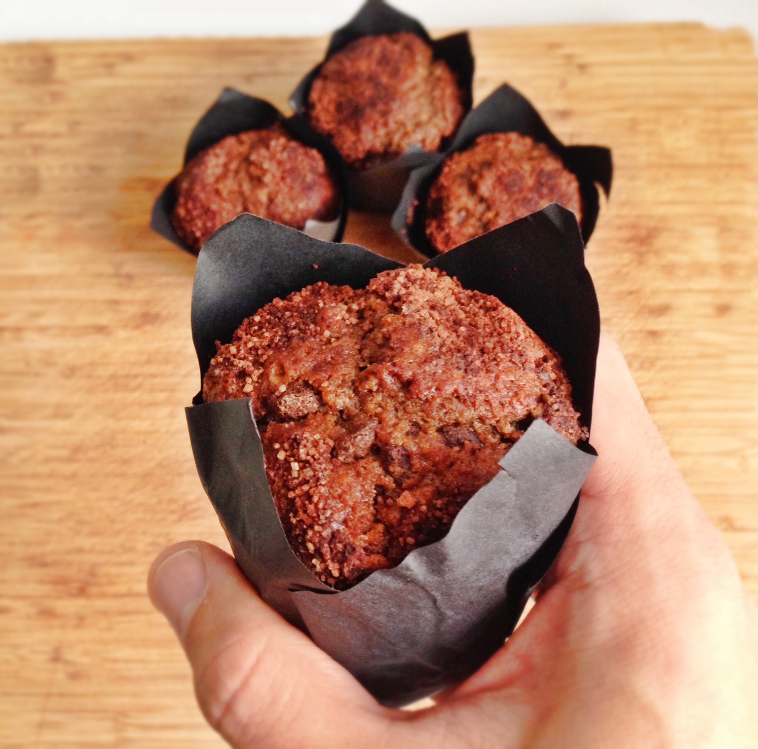 Muffins de Cappuccino – Con delantal y a lo loco